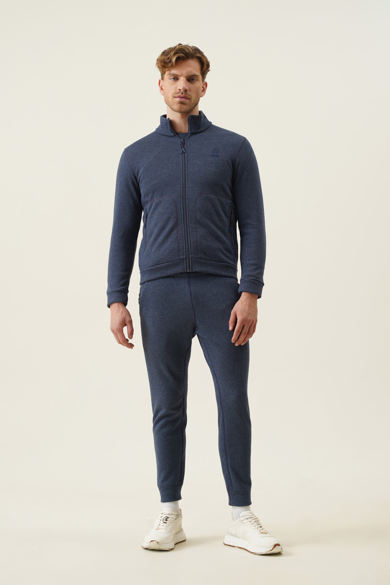 Bonded fleece hosiery zipper – Pearl 7